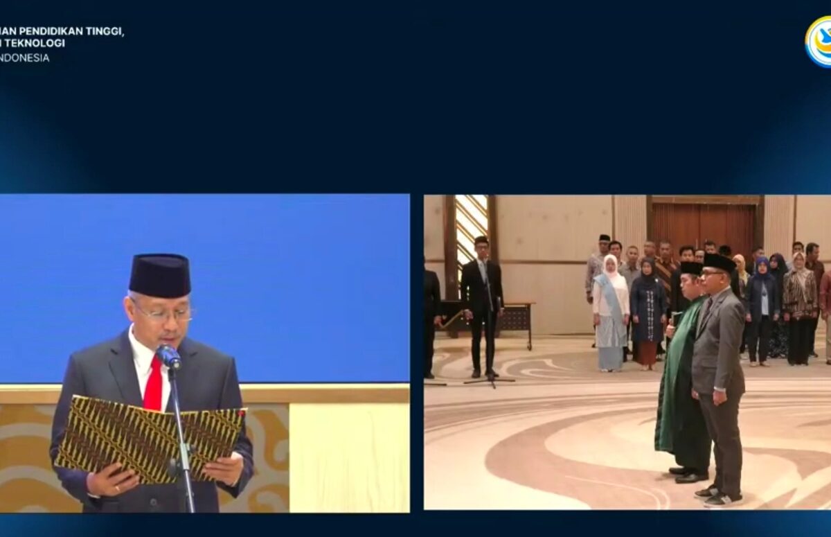 Prof. Armid Dilantik jadi Rektor UHO Periode 2025–2029 - wartasuar.com